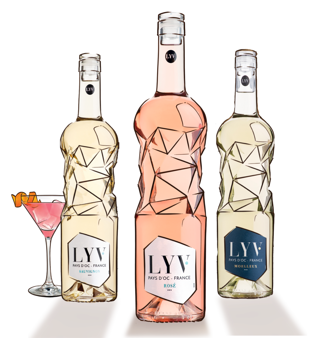 LYV rethinks wine and breaks the codes. Be you